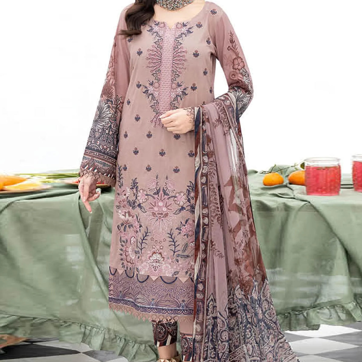Riwayat Luxury Lawn by Ramsha Collection 100% Original – myshopusa.com