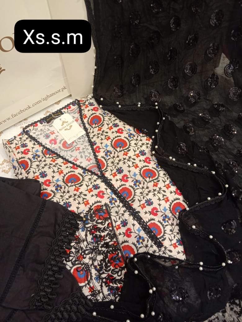 Agha Noor 3 Piece – myshopusa.com