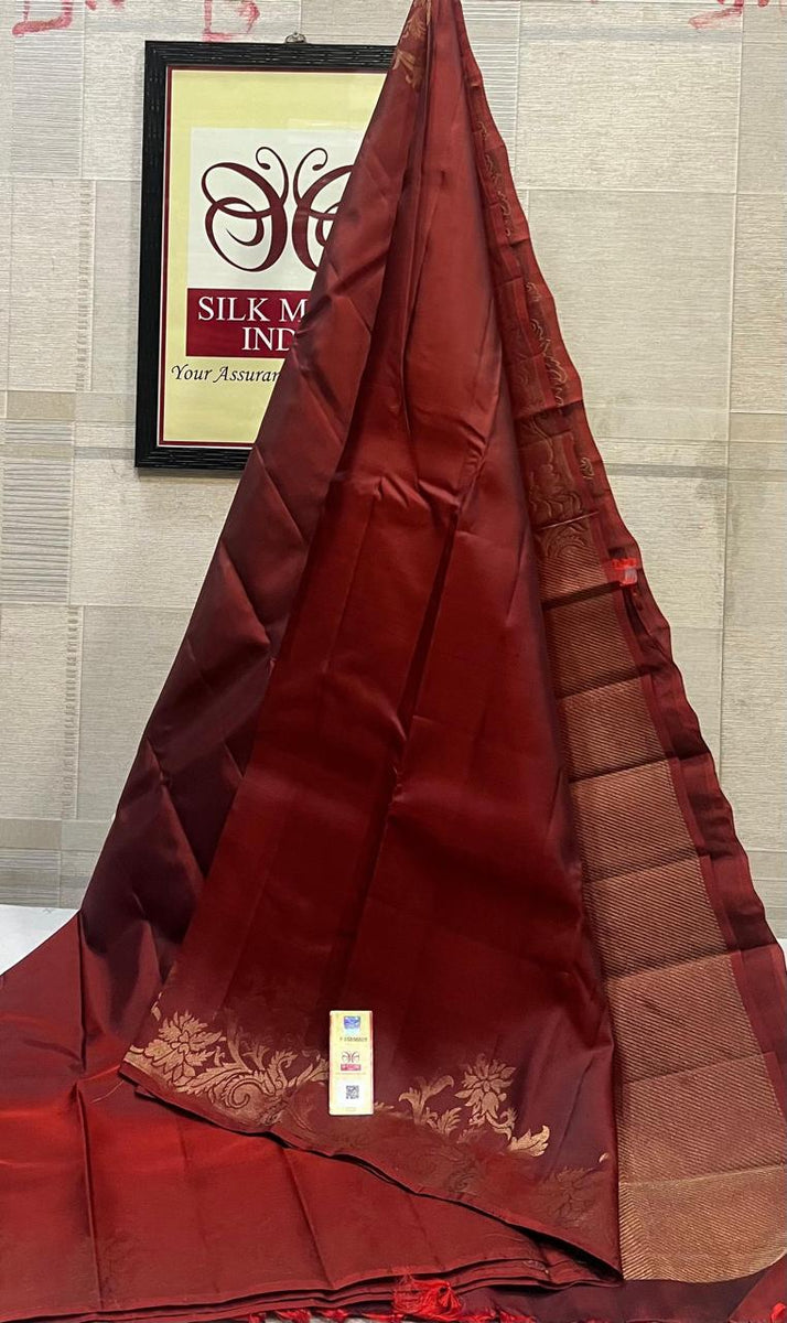 Pure kanjivaram soft silk saree – myshopusa.com