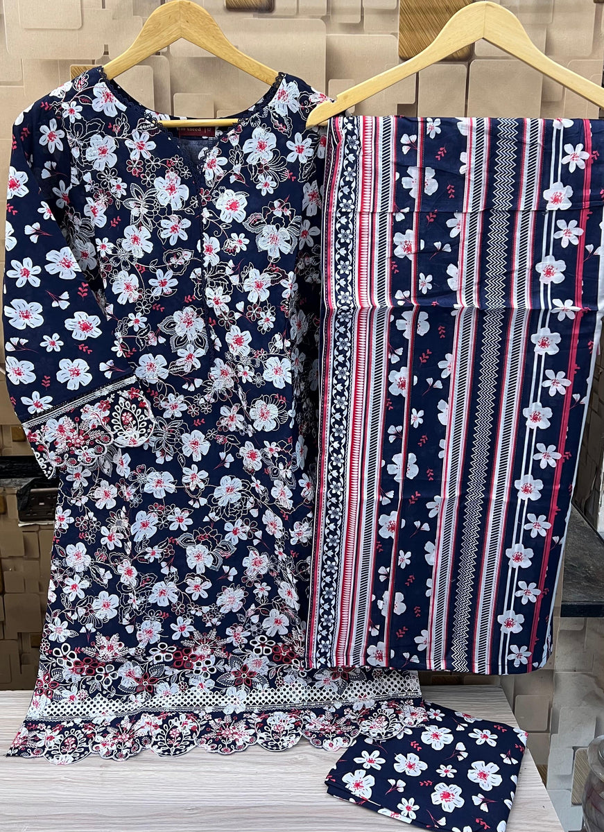 BIN SAEED EXCLUSIVE EMBROIDERED LAWN – myshopusa.com