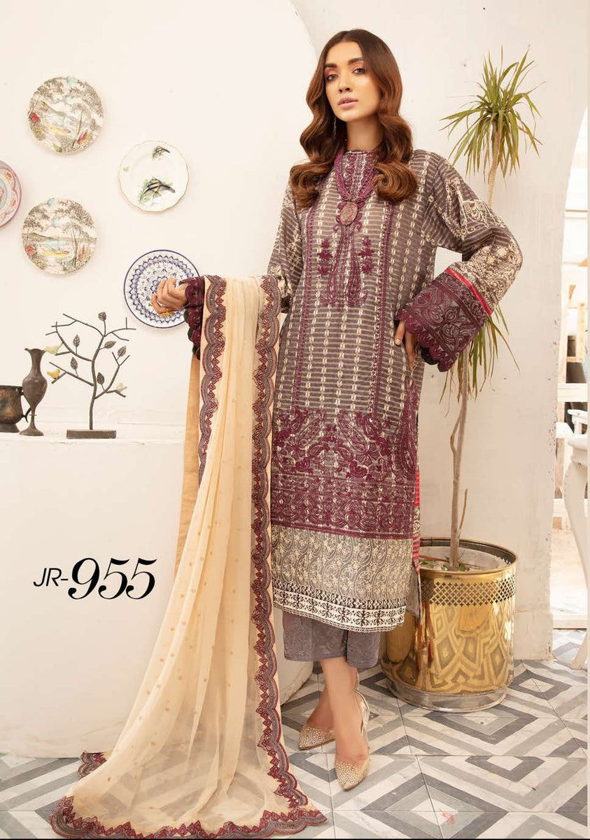 SELENA by Johra Embroidered Lawn Collection 100% Original – myshopusa.com