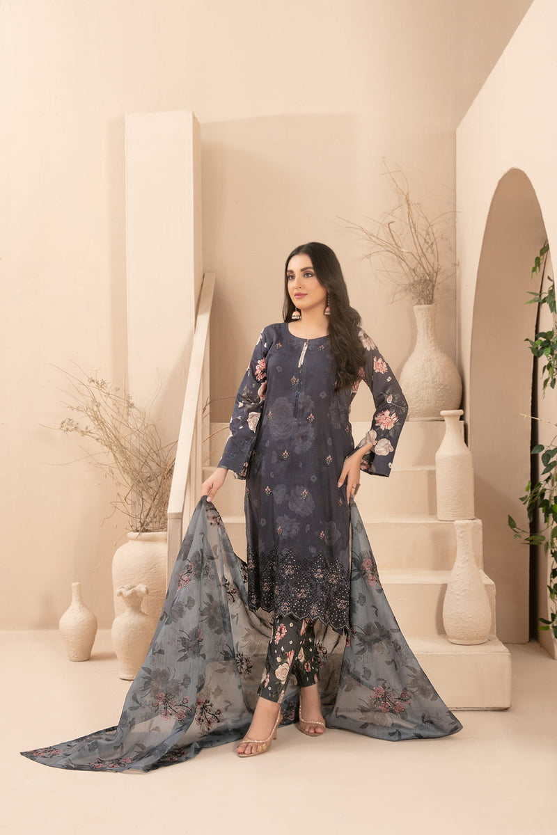 Liqa by Tawakkal Luxury Lawn Collection – myshopusa.com