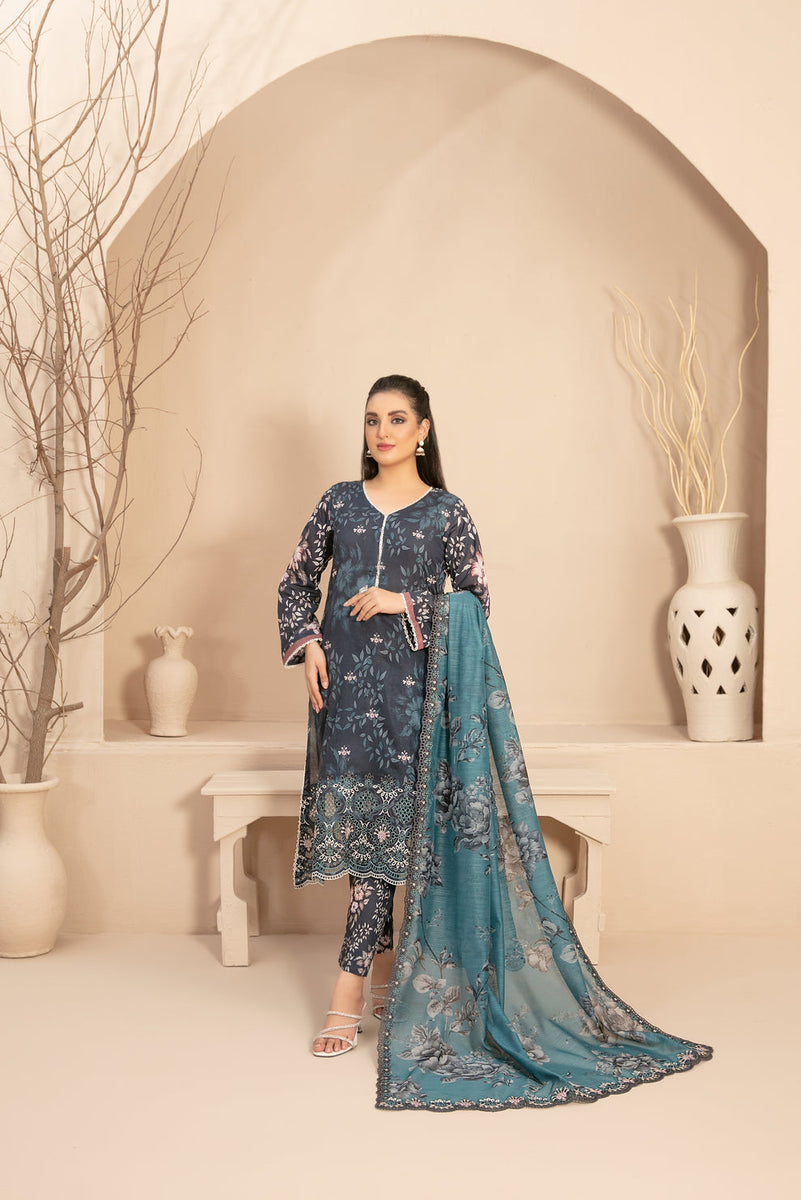 Liqa by Tawakkal Luxury Lawn Collection – myshopusa.com
