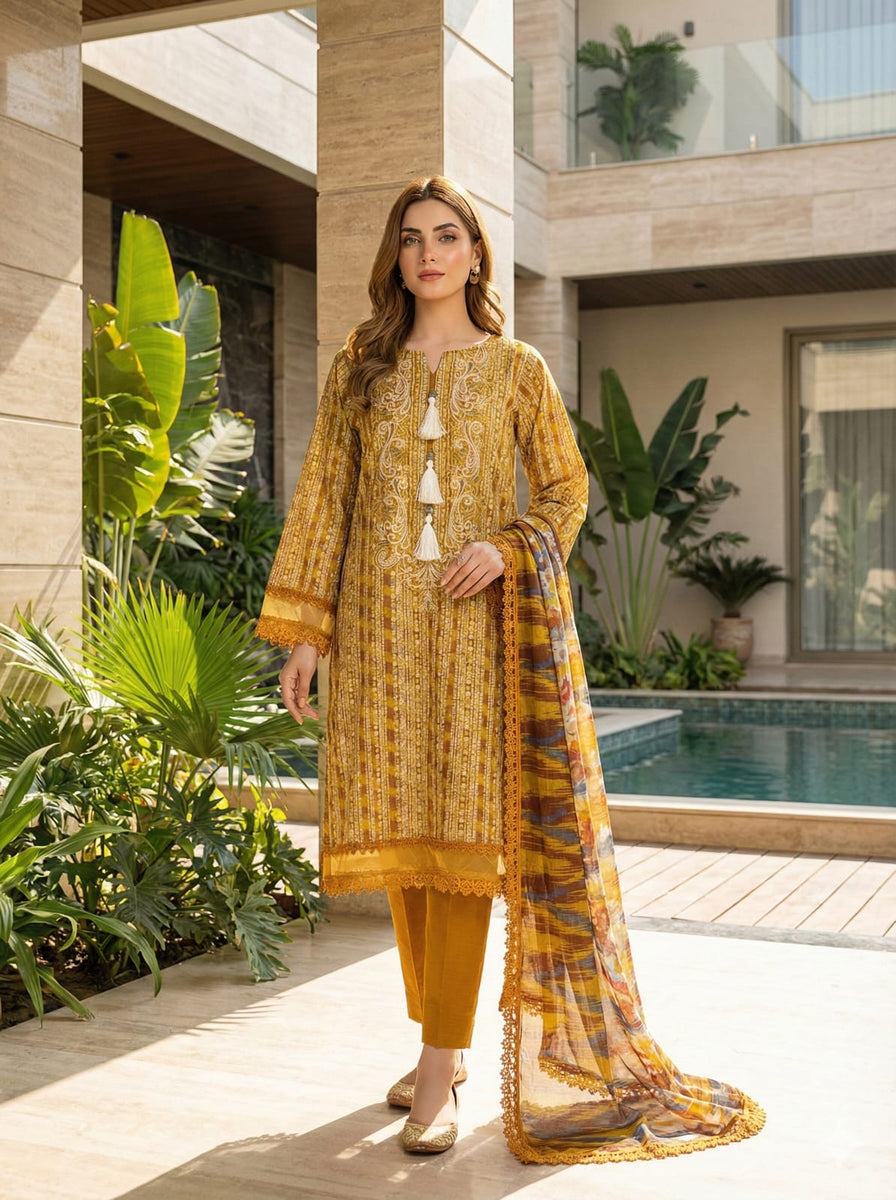 Tasbeeha Winter Embroidered Khaddar Vol-1 – myshopusa.com